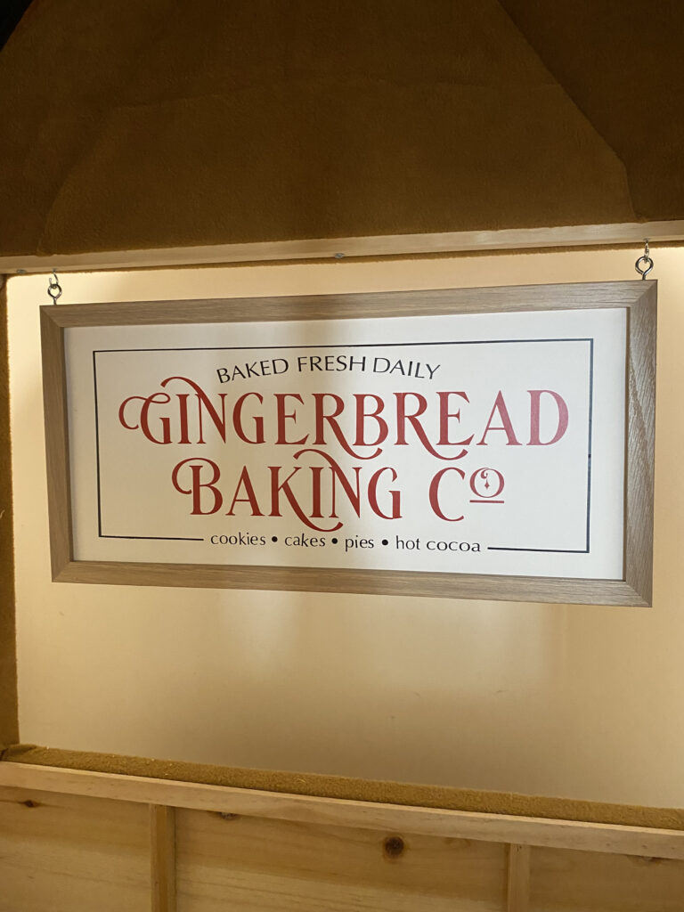 Epic Kmart cubby house hack into a life-size Gingerbread House!